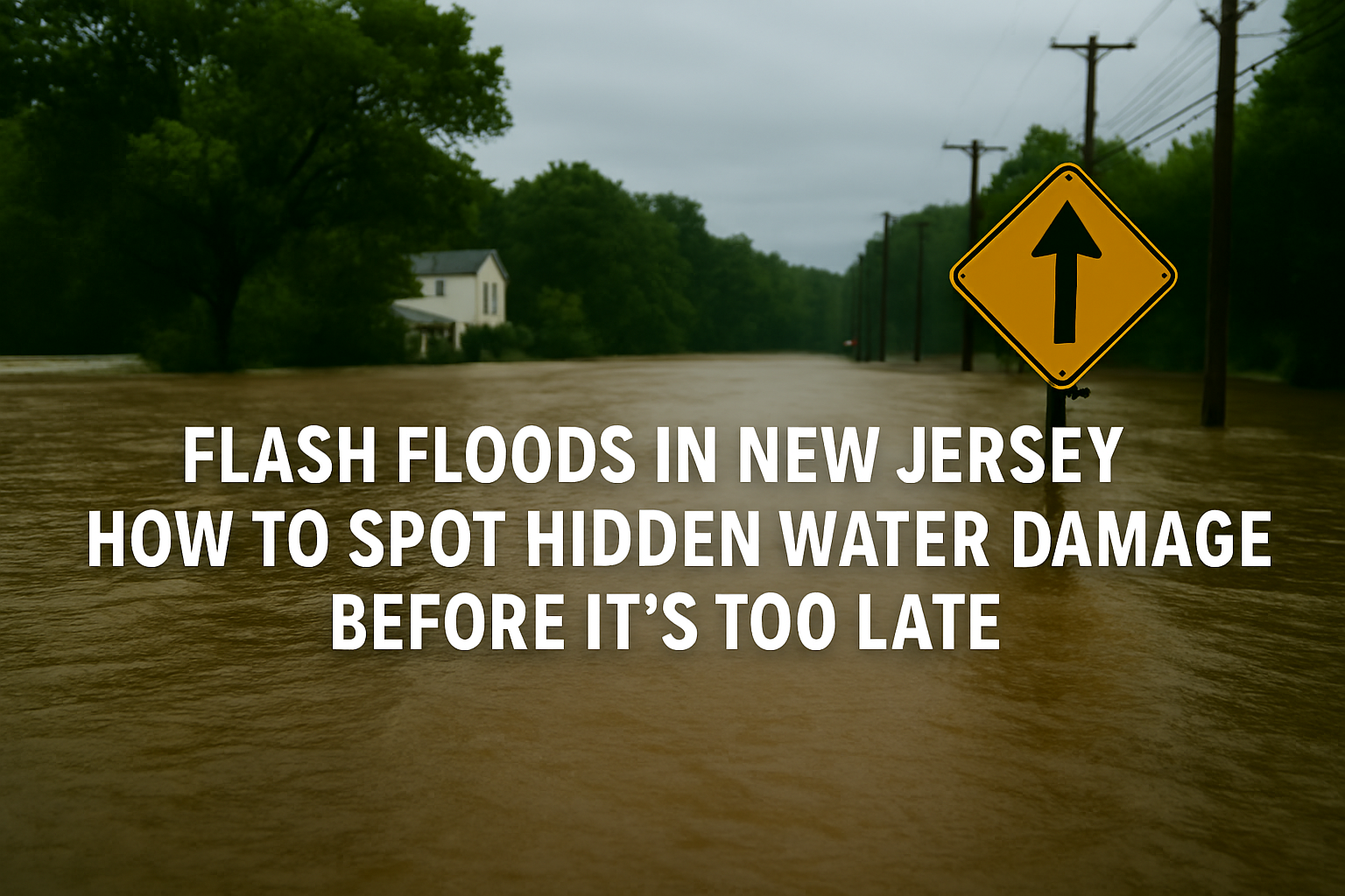 Flash Floods in New Jersey | How to Spot Hidden Water Damage Before It’s Too Late
